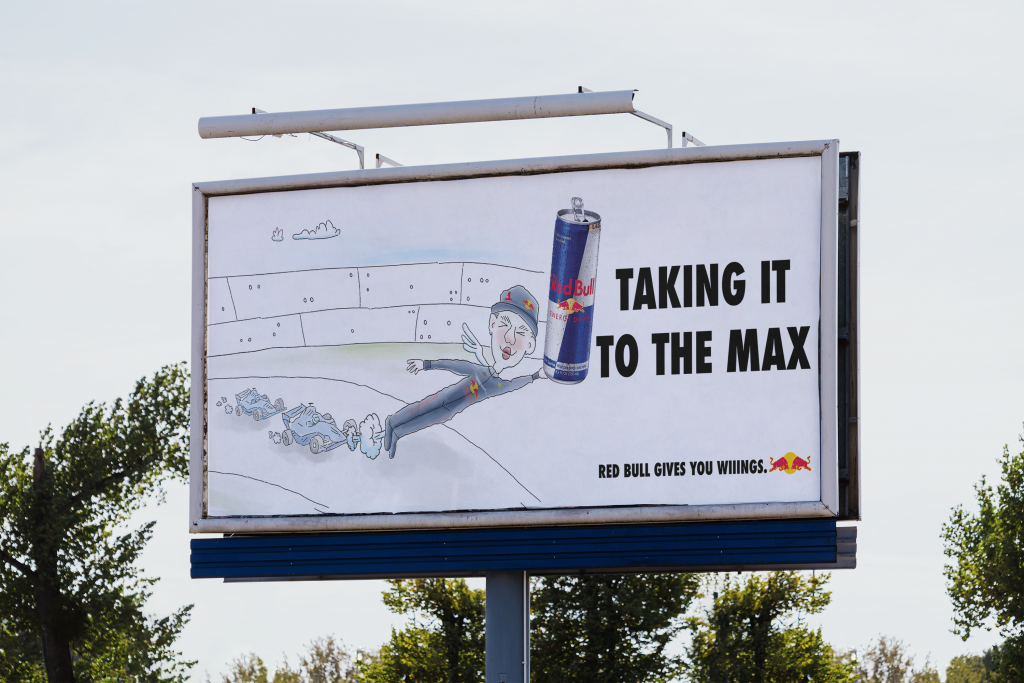 Social Marketing - Red Bull Billboards