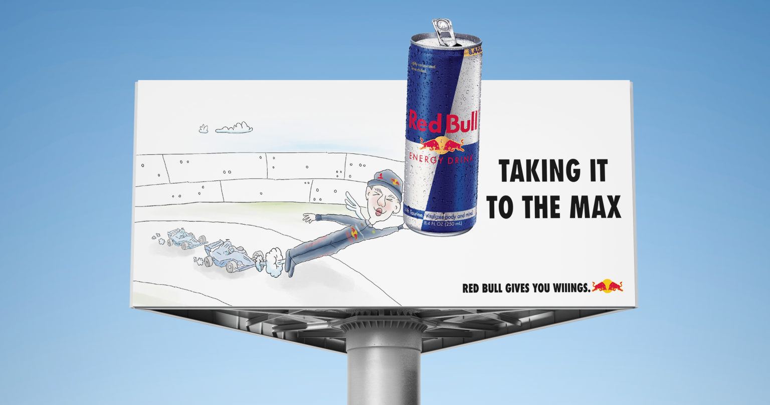 Social Marketing - Red Bull Billboards